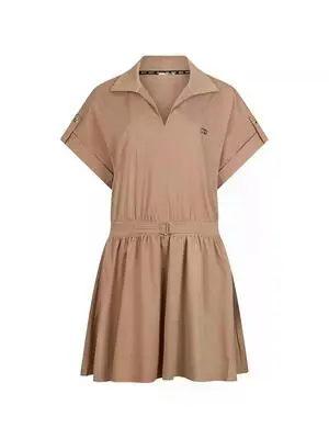 Liu Jo Collared Mini Dress - Neutrals