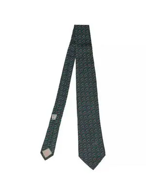 Gucci Patterned Tie - Green