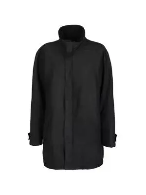 Corneliani Single-breasted Coat - Black