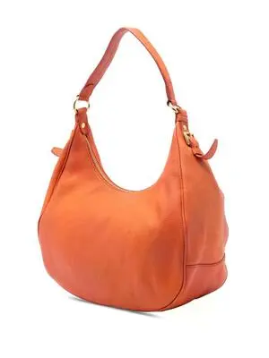 Prada 2010-2026 Vitello Daino Zip Top Hobo Shoulder Bag