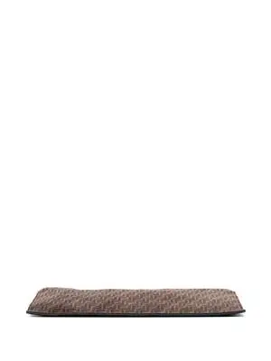 Fendi 2000-2010 Zucchino Suede Clutch Bag