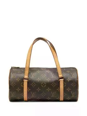 LOUIS VUITTON 2002 Monogram Papillon 28 Handbag