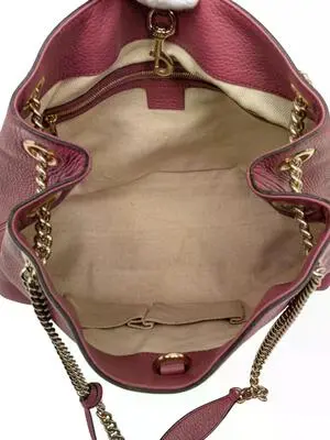 Gucci Soho Chain Tote Bag - Pink