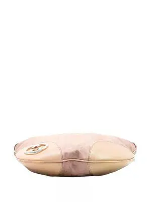 Gucci Gg Canvas Lovely Crossbody Bag - Pink