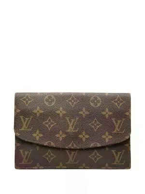 LOUIS VUITTON 1985 Monogram Pochette Rabat 20 Clutch