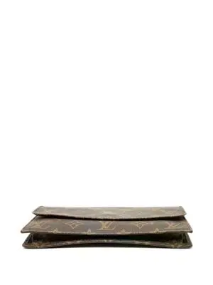 LOUIS VUITTON 1985 Monogram Pochette Rabat 20 Clutch