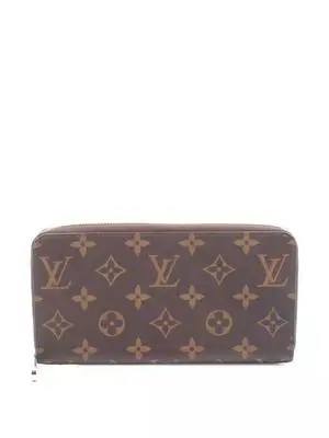 LOUIS VUITTON 2021-2025 Monogram Zippy Wallet Long Wallets - Brown