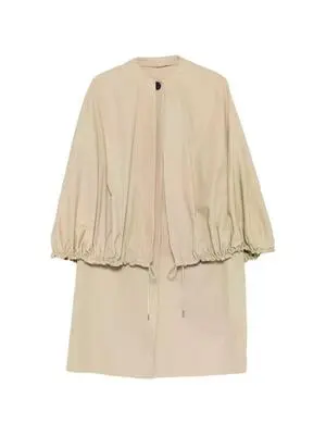 TOTEME Detachable Cape Coat - Neutrals