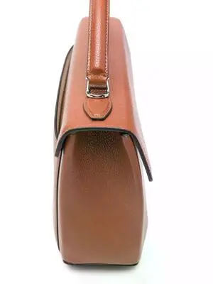 TOTEME Clip Grained-leather Top Handle Bag