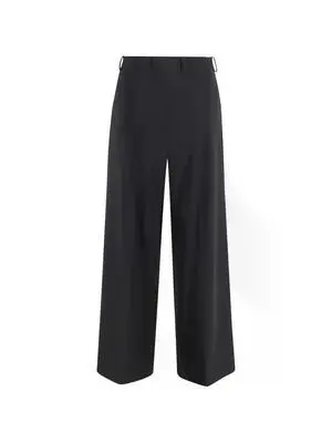 RRD Button Detailed Wide Leg Trousers