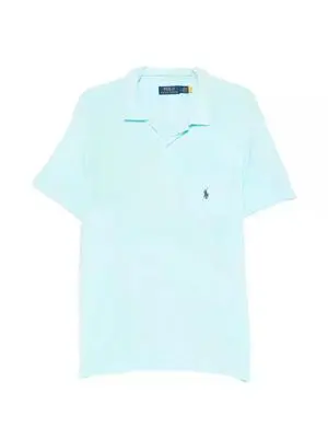 Polo Ralph Lauren Pocket Logo Polo Shirt - Blue