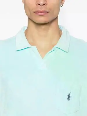Polo Ralph Lauren Pocket Logo Polo Shirt - Blue