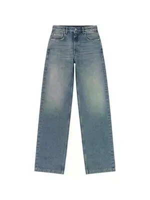 Rick Owens Geth Wide-leg Jeans - Blue