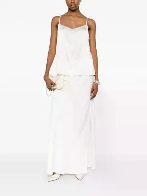 PANICALE Beaded-strap Top