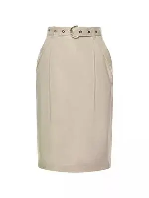 Pinko Belted Midi Skirt