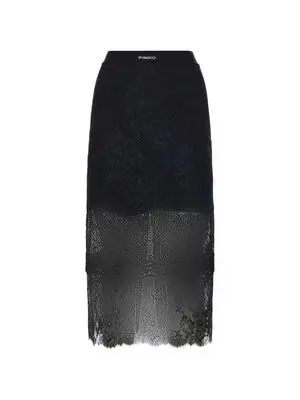 Pinko Lace Midi Skirt