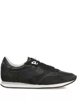 Philippe Model Low Leather Trainers - Black
