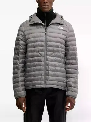The North Face Hooded Padded Jacket - Grey