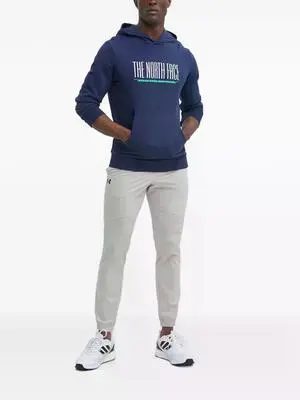 The North Face Logo-print Hoodie - Blue