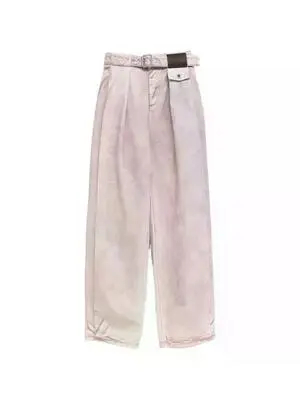 Loewe Belted Jeans - Pink