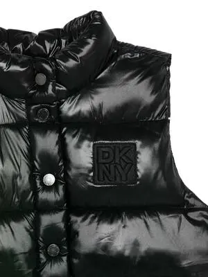 Dkny Quilted Press-stud Gilet