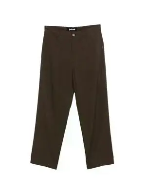 Just Cavalli Solid Trousers - Brown
