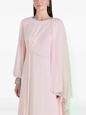 COPURS Tanya Embellished Maxi Dress - Pink
