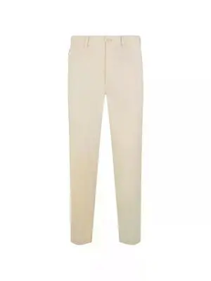 BOSS Button-fastening Trousers - Neutrals