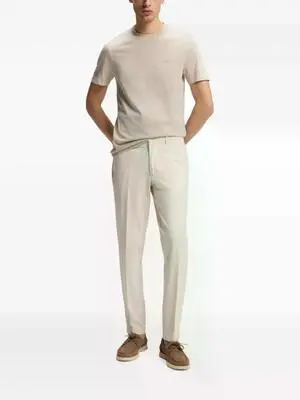 BOSS Button-fastening Trousers - Neutrals