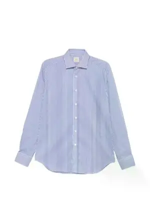 XACUS Bottom Fastening Shirt - Blue