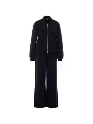 Liu Jo Strass Logo Zipped Tracksuit - Black