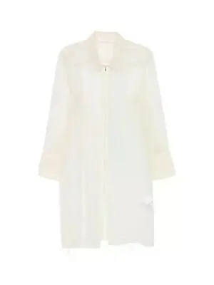 SYSTEM Zip Cuffed Coat - Neutrals