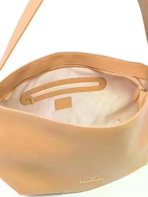 BRACCIALINI Ariel Leather Shoulder Bag - Neutrals