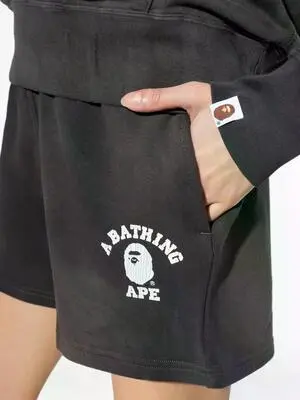 A BATHING APE Logo-detail Shorts