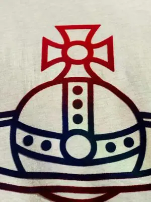VIVIENNE WESTWOOD Orb-detail T-shirt - Neutrals