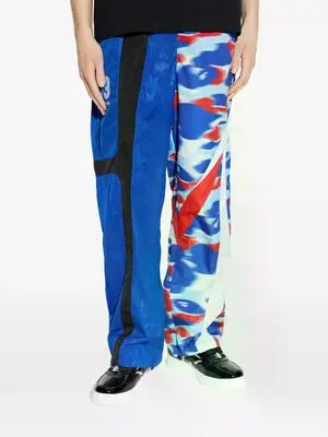 A BATHING APE Star Print Panel Trousers