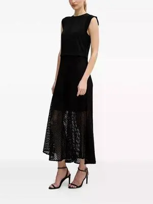 Dkny Flared Maxi Dress
