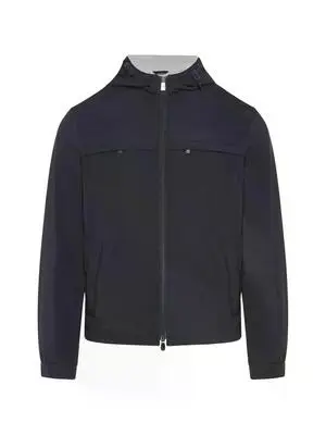 Corneliani Zip-pocket Hooded Jacket