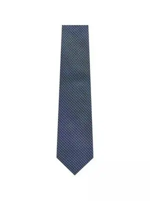 Corneliani Patterned Neck Tie - Blue