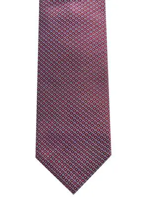 Corneliani Patterned Necktie - Red