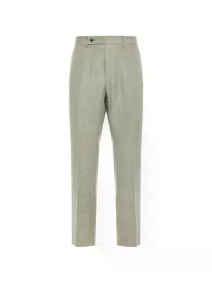 Corneliani Buttoned Trousers - Green