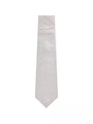 Corneliani Patterned Tie - Grey