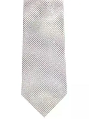 Corneliani Patterned Tie - Grey