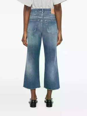 DONDUP Ripped Frayed Denim Jeans