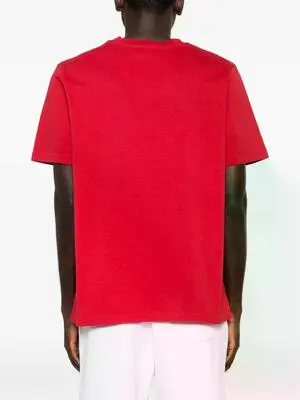 Casablanca Shockwave Cotton T-shirt - Red