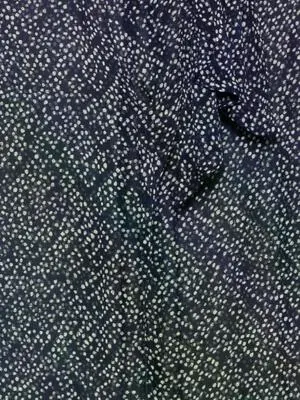 MARANT ETOILE Navy Dotted Cotton Shirt