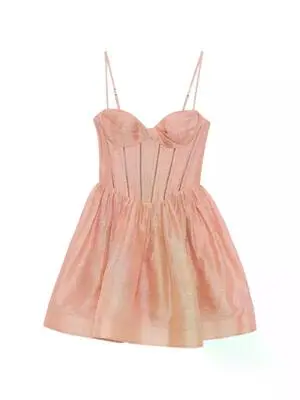 Zimmermann Contrast Stitching Cocktail Dresses