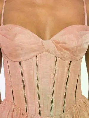 Zimmermann Sweetheart-neck Mini Dress