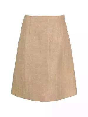 Miu Miu A-line Skirt - Neutrals