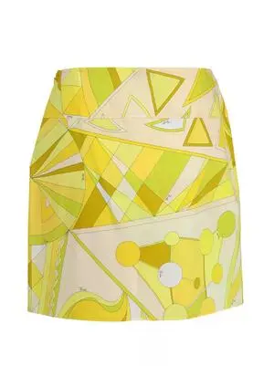 Emilio Pucci Patterned Mini Skirt